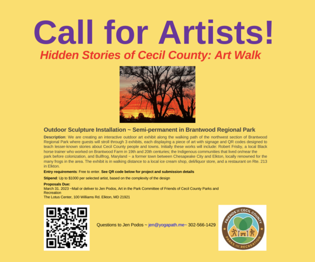Calls for Entry – Community – Cecil County Arts Council