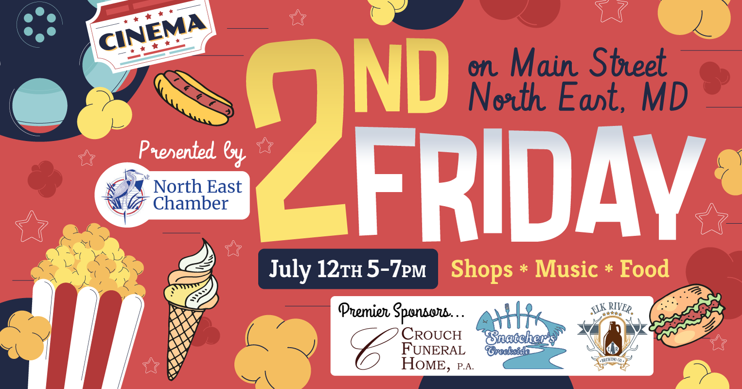 North East 2nd Friday (July) – Cecil County Arts Council