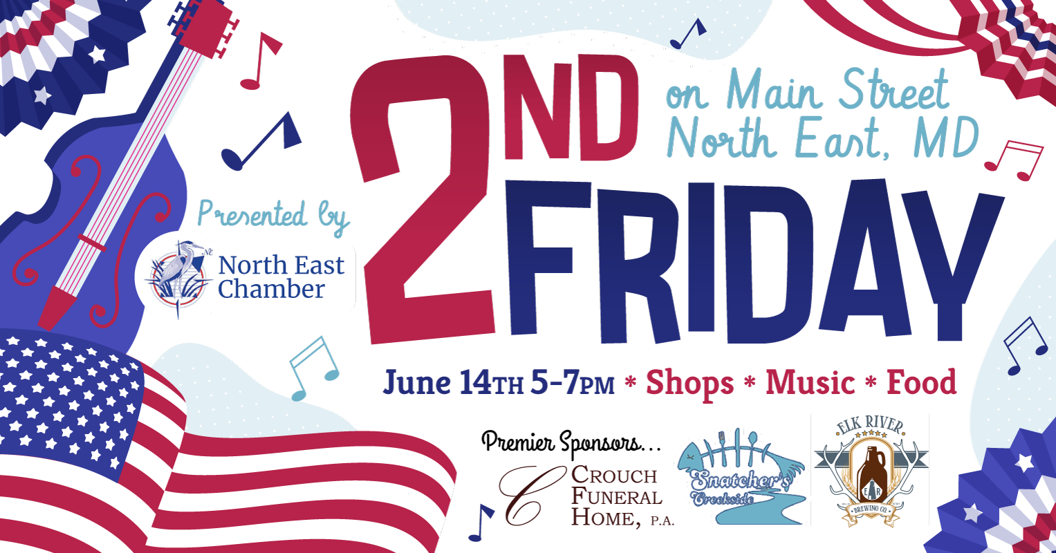North East 2nd Friday (June) – Cecil County Arts Council